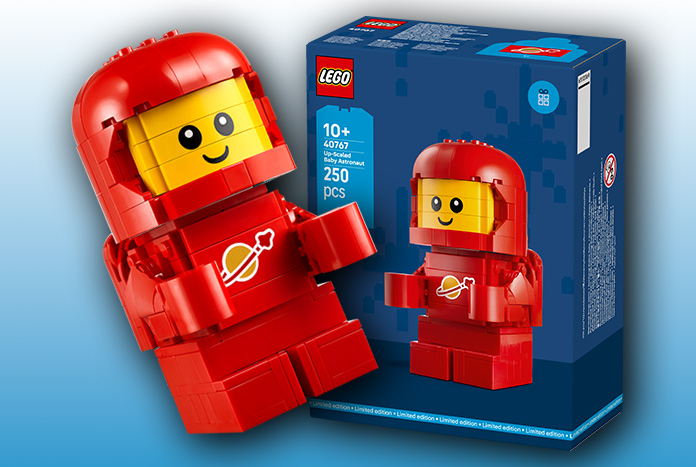 LEGO Gift with Purchase Up-Scaled Baby Astronaut Revealed - Jedi News